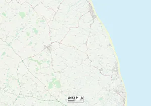 LN - Lincoln (Postcode Sector Maps) (Map Marketing)