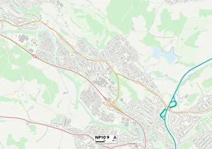 NP - Newport (Postcode Sector Maps) (Map Marketing)