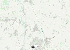 SG - Stevenage (Postcode Sector Maps) (Map Marketing)