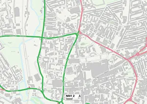 NN - Northampton (Postcode Sector Maps) (Map Marketing)