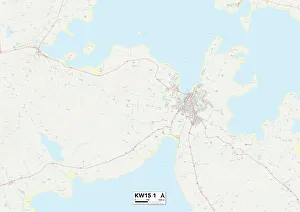 KW - Kirkwall (Postcode Sector Maps) (Map Marketing)
