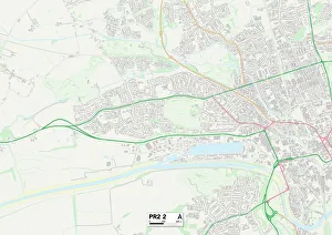 PR - Preston (Postcode Sector Maps) (Map Marketing)