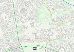 PR - Preston (Postcode Sector Maps) (Map Marketing)