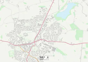 TA - Taunton (Postcode Sector Maps) (Map Marketing)