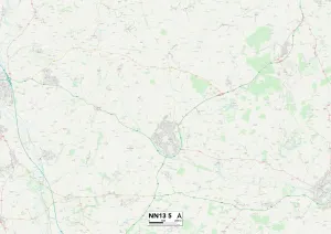 NN - Northampton (Postcode Sector Maps) (Map Marketing)