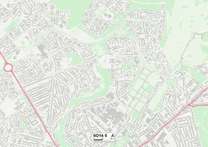 SO - Southampton (Postcode Sector Maps) (Map Marketing)
