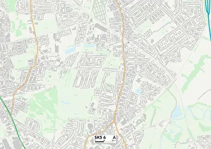 SK - Stockport (Postcode Sector Maps) (Map Marketing)