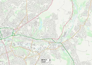 SK - Stockport (Postcode Sector Maps) (Map Marketing)