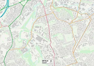 SK - Stockport (Postcode Sector Maps) (Map Marketing)
