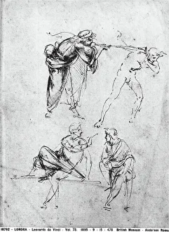 Historical figures depicted in art by Leonardo da Vinci